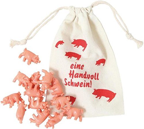 Chess and games shop Muba Throw The Pigs - Pig Dices Game in a Bag - Roll Your Pigs - Funny, Party, Family Game