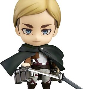 Good Smile Attack On Titan Commander Erwin Smith Nendoroid Action Figure