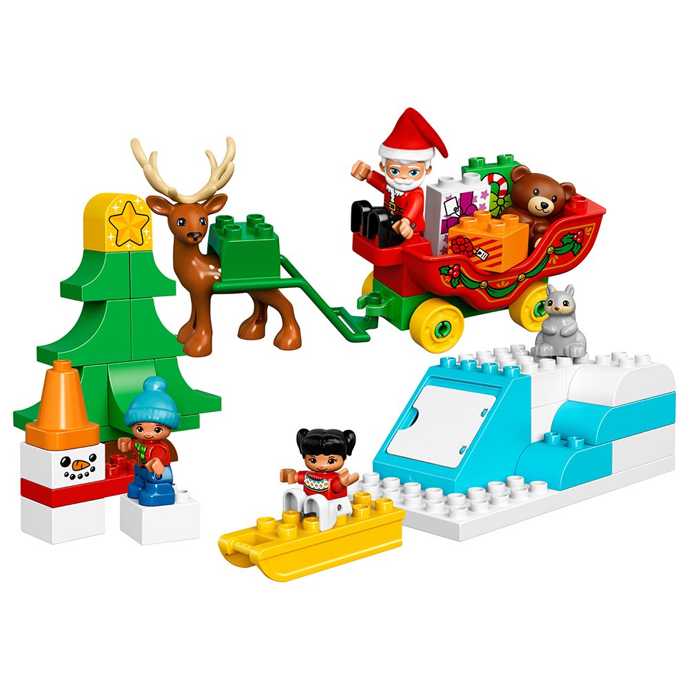 LEGO DUPLO Town Santa's Winter Holiday 10837 Building Kit