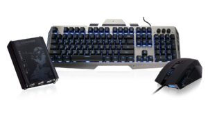 iogear keymander performance kit- includes keyboard, mouse and adapter for xbox one, ps4, ps3, xbox 360 (ge1337pkit2)