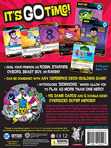 Cryptozoic Entertainment Teen Titans Go DBG Board Game