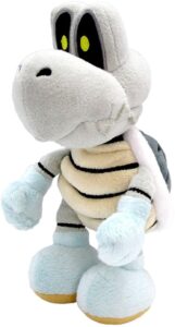 little buddy super mario all star collection 1598 dry bones stuffed plush, 8",multi-colored