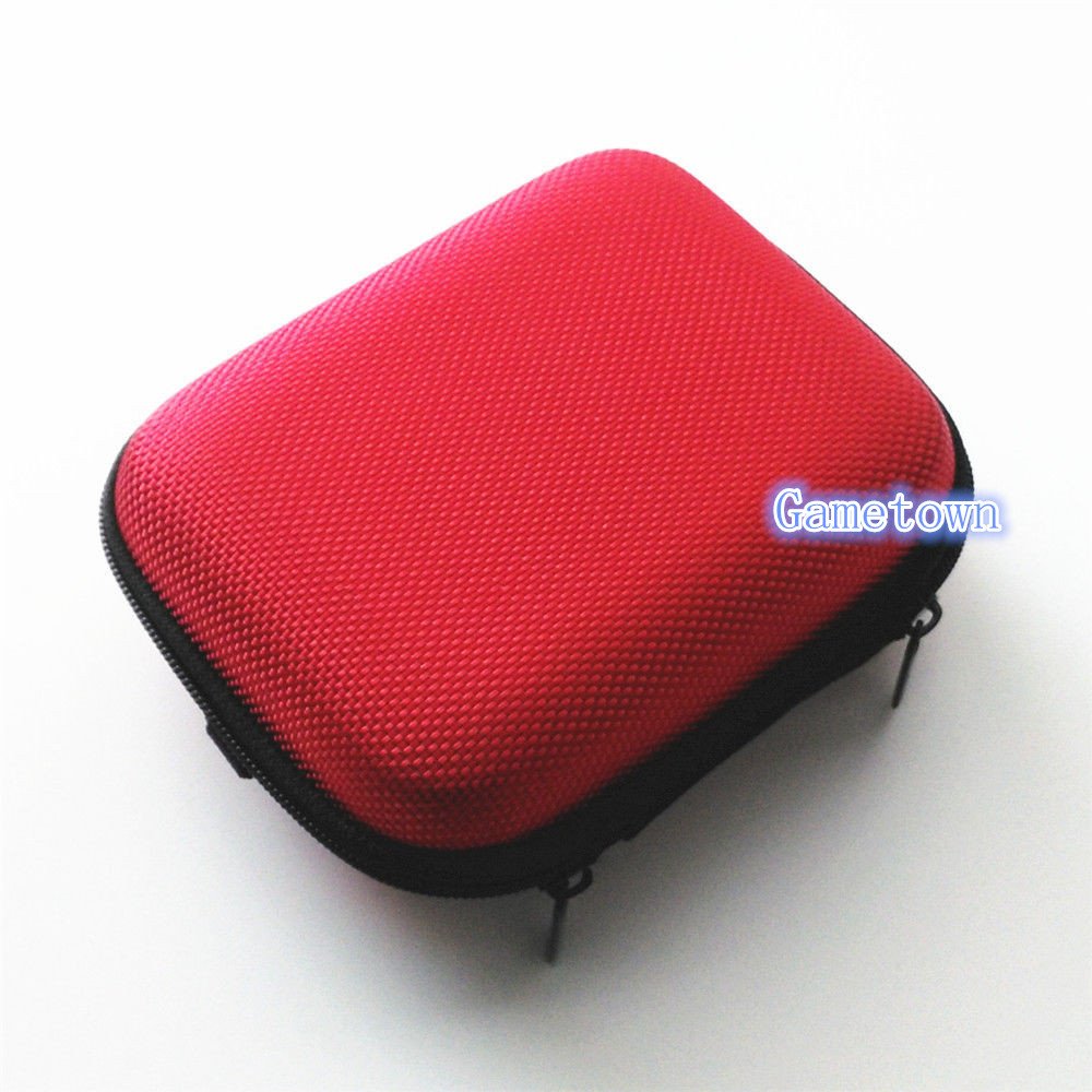 Gametown Protective Case Hard Case Carry Cover Bag Pouch for Nintendo Gameboy Advance SP GBA SP Console Red