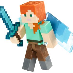 Mattel Minecraft Alex with Elytra Basic Figure