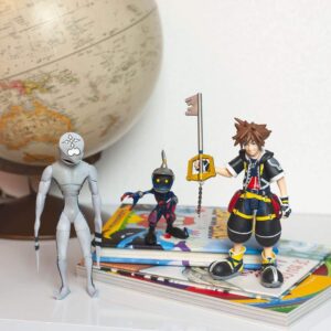 Diamond Select Toys Kingdom Hearts Select: Sora, Dusk, & Soldier Action Figure Set