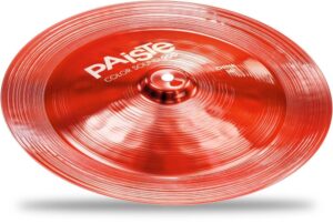 paiste 14 inches color sound 900 red china cymbal