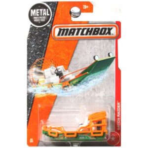 matchbox 2017 mbx heroic rescue gator raider pontoon air boat orange