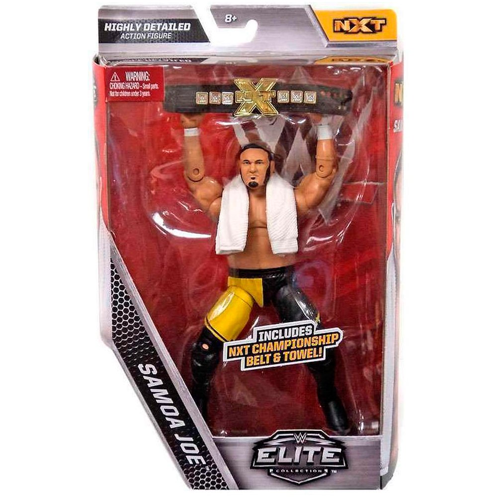 WWE Elite Collection Samoa Joe Exclusive Action Figure (with NXT Championship)