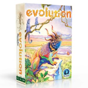 northstar game studio evolution board game | beautiful strategy game for adults, teens and families | create species in this ecosystem game | 2-6 players, 60 minutes, age 12+