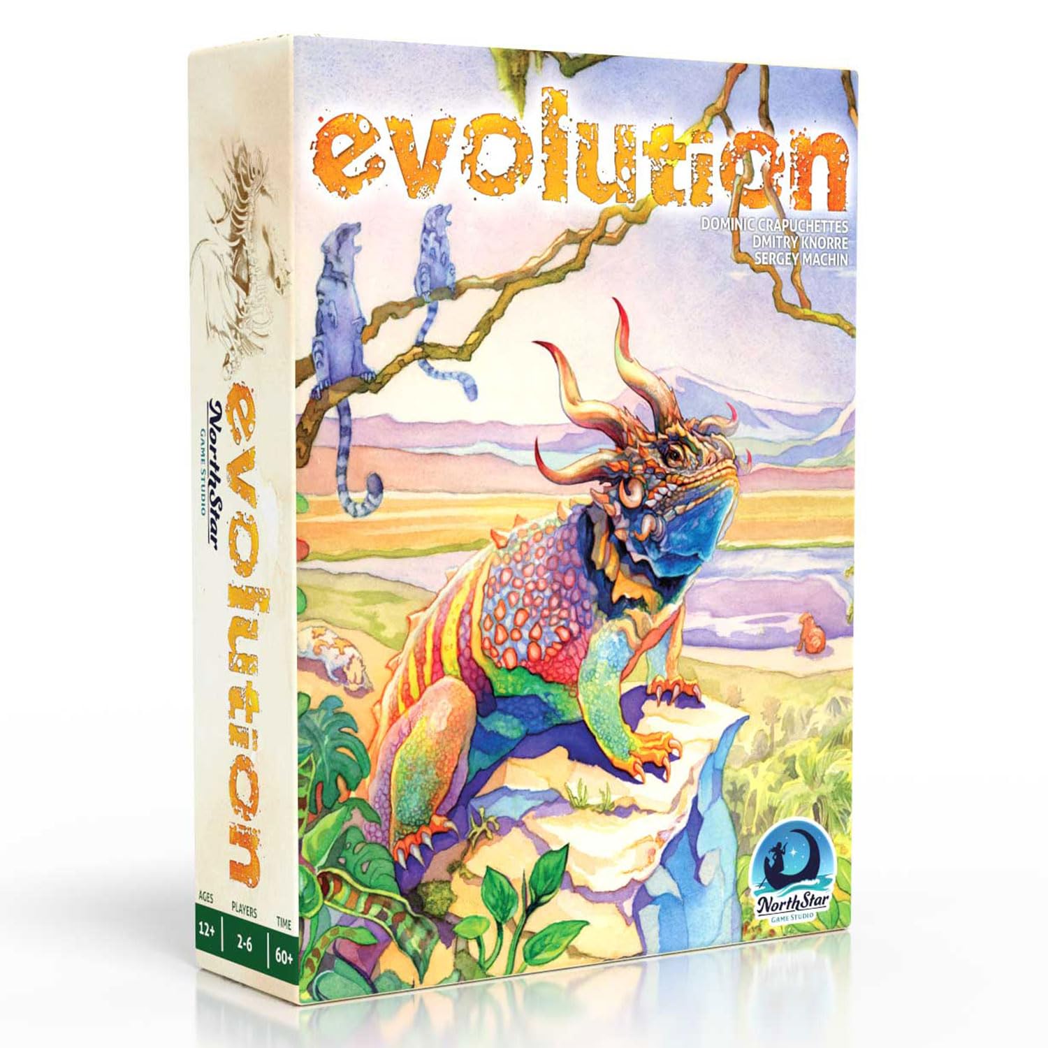 Northstar Game Studio Evolution Board Game | Beautiful Strategy Game for Adults, Teens and Families | Create Species in This Ecosystem Game | 2-6 Players, 60 Minutes, Age 12+