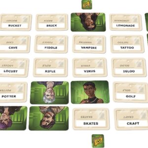 Codenames: Duet - The Two Player Word Deduction Game by CGE Czech Games Edition