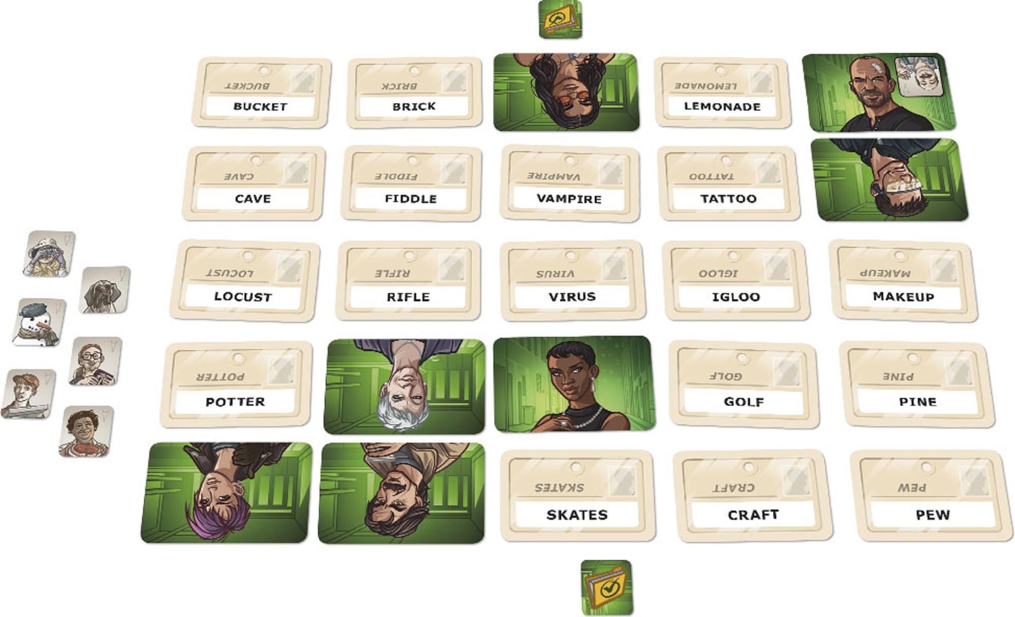 Codenames: Duet - The Two Player Word Deduction Game by CGE Czech Games Edition