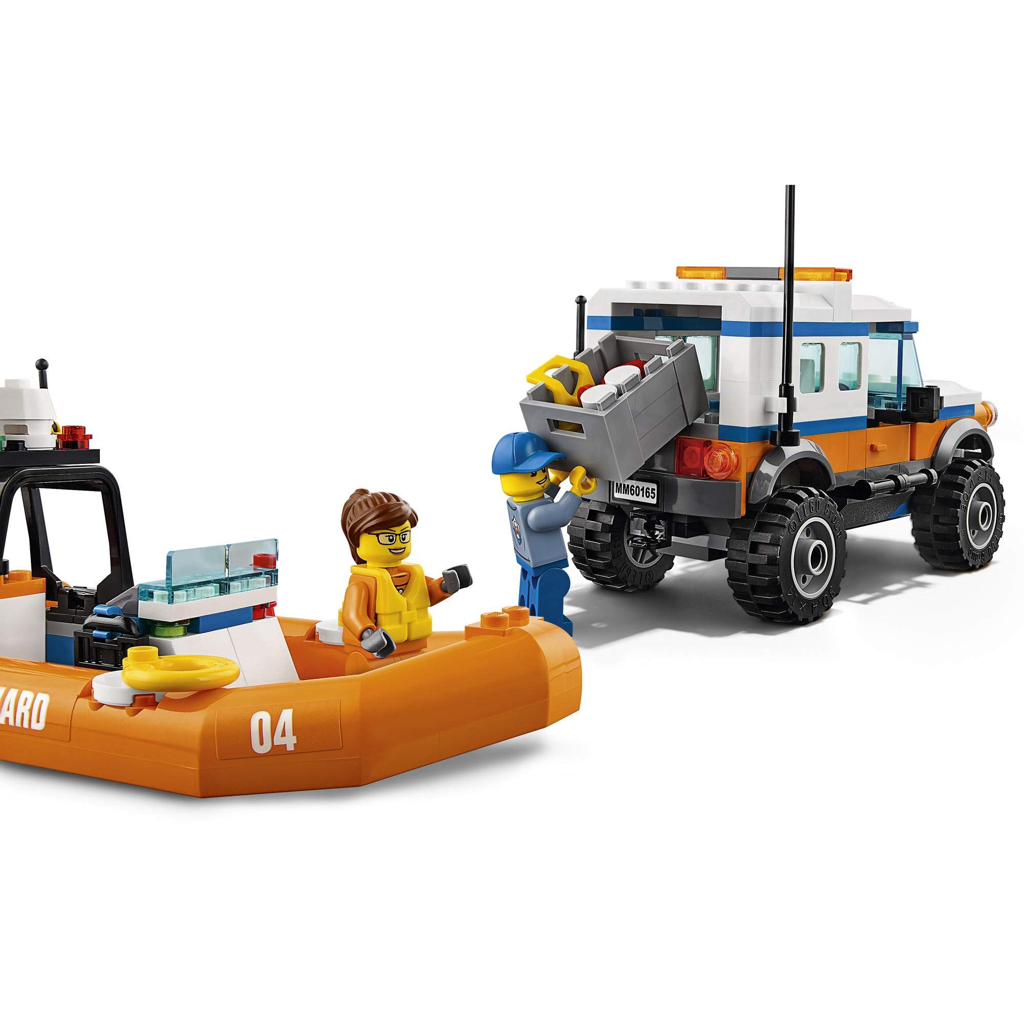 LEGO City Coast Guard 4 x 4 Response Unit 60165 Building Kit (347 Piece)