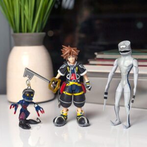 Diamond Select Toys Kingdom Hearts Select: Sora, Dusk, & Soldier Action Figure Set