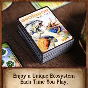 Northstar Game Studio Evolution Board Game | Beautiful Strategy Game for Adults, Teens and Families | Create Species in This Ecosystem Game | 2-6 Players, 60 Minutes, Age 12+