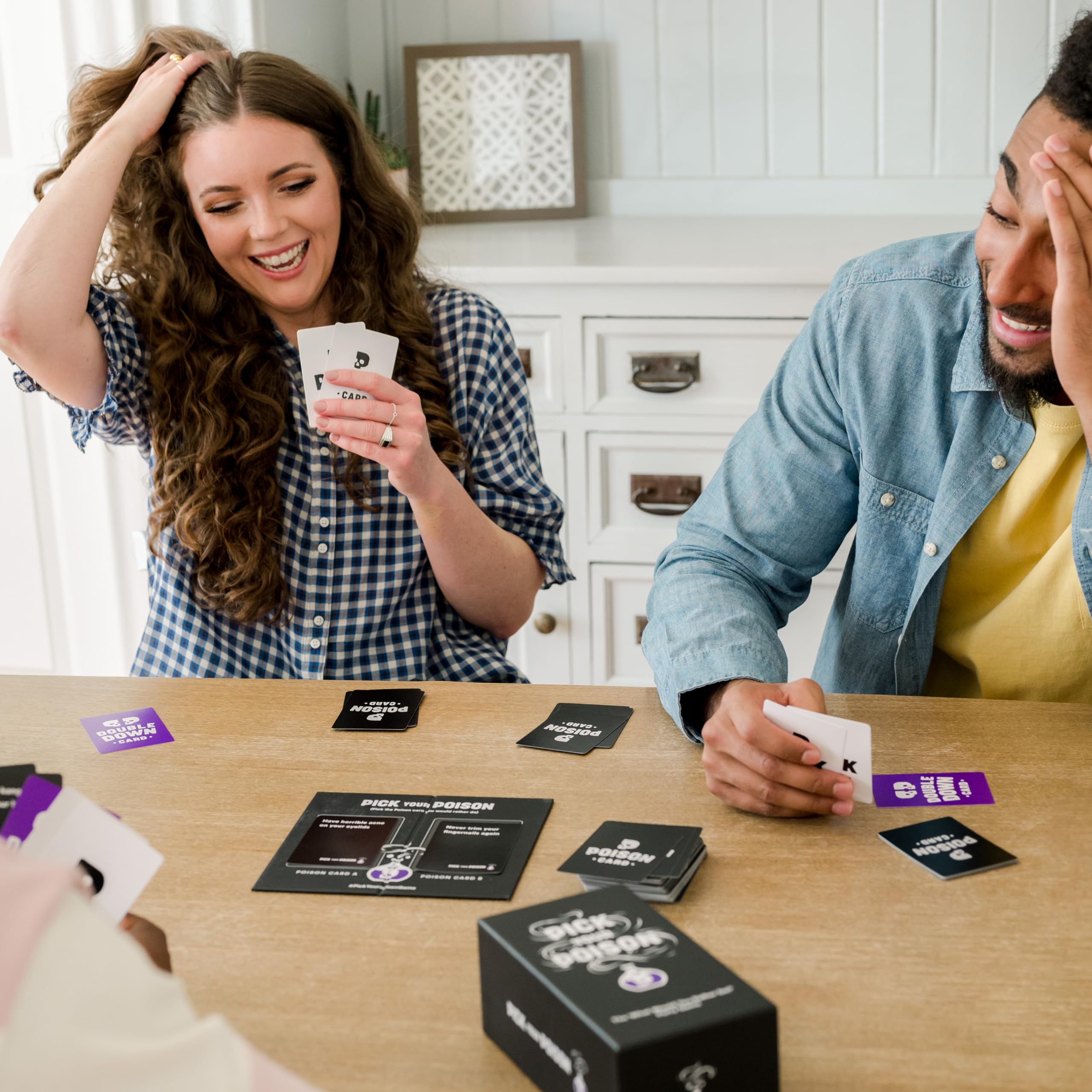 Pick Your Poison Party Game - The “What Would You Rather Do?” Family Card Game - for Kids, Adults, and Families, Great for a Halloween Party or a Fun Game Night with Friends