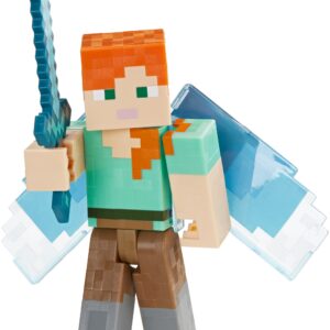 Mattel Minecraft Alex with Elytra Basic Figure