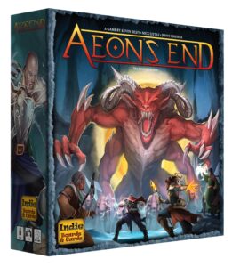 aeon's end 2e - cooperative deck building card game for game night, 1 – 4 players teens, 14+ and adults - science fiction & fantasy strategy board game - 60 min play time - indie boards and cards