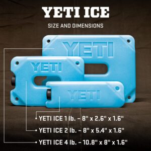 YETI ICE, Refreezable, Reusable, Cooler Ice Pack for Hard and Soft Coolers