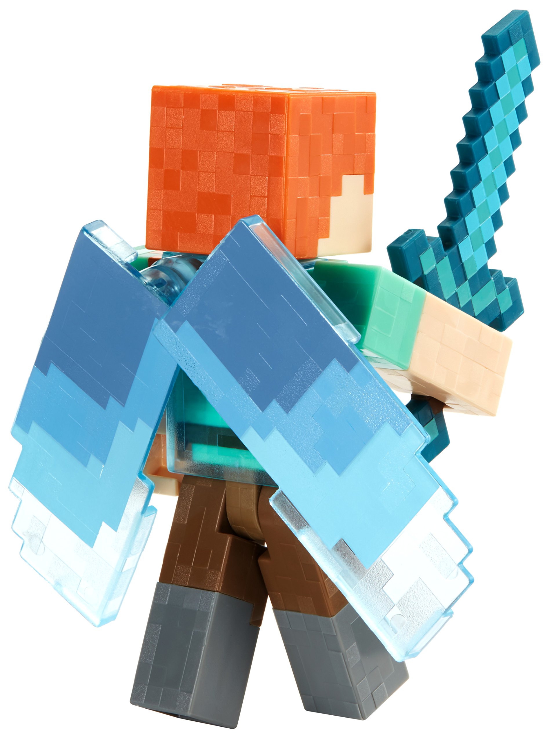 Mattel Minecraft Alex with Elytra Basic Figure