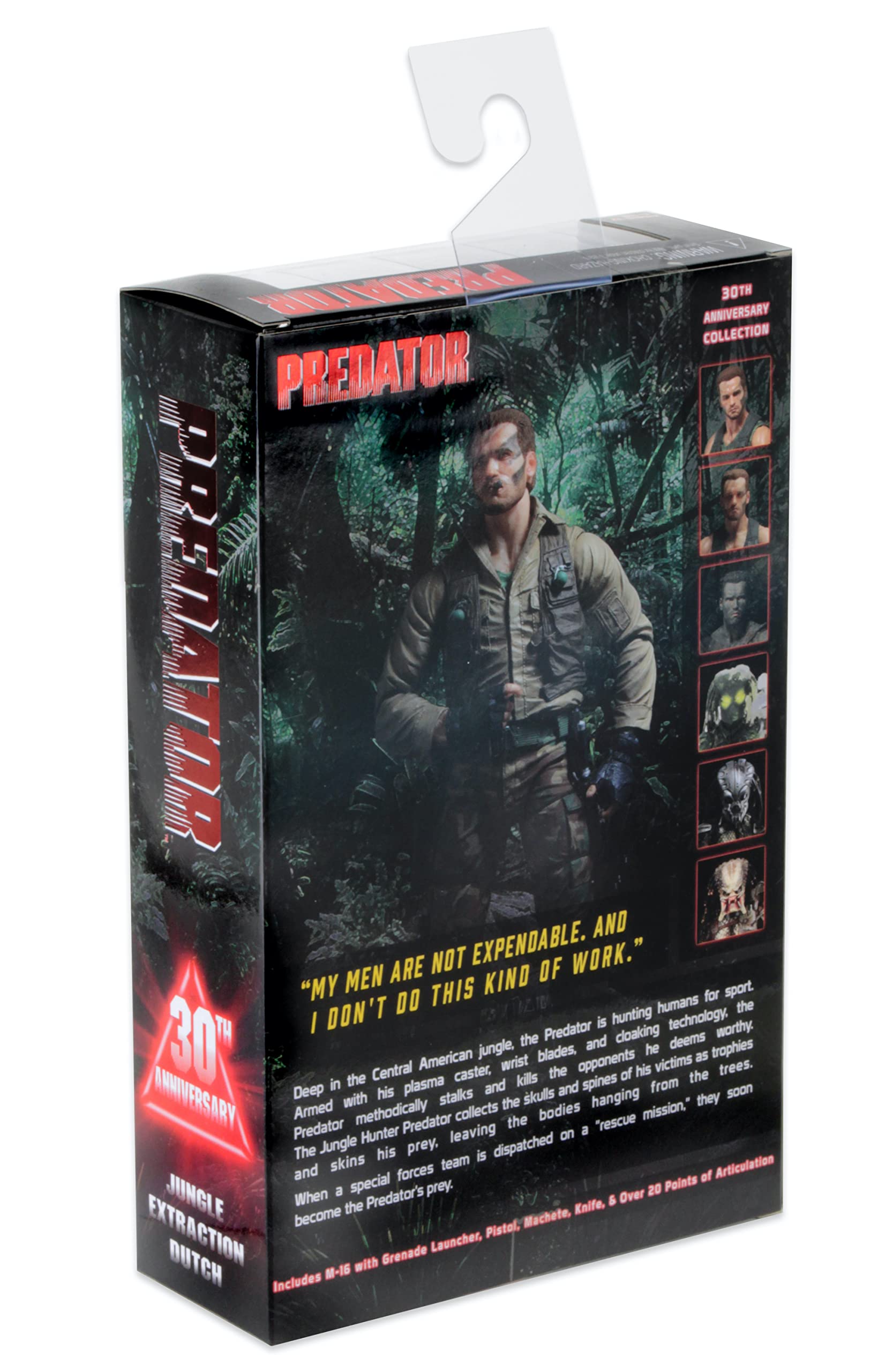 NECA - Predator - 7" scale action figure - 30th anniversary Jungle Extraction Dutch