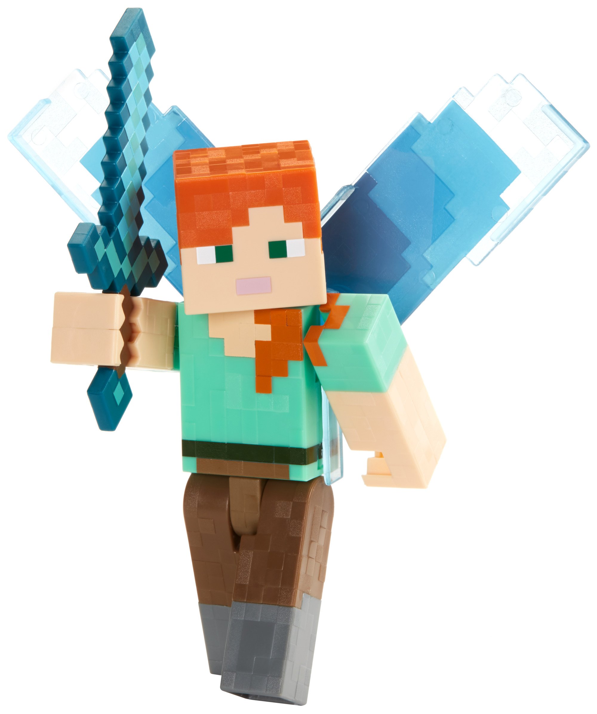 Mattel Minecraft Alex with Elytra Basic Figure