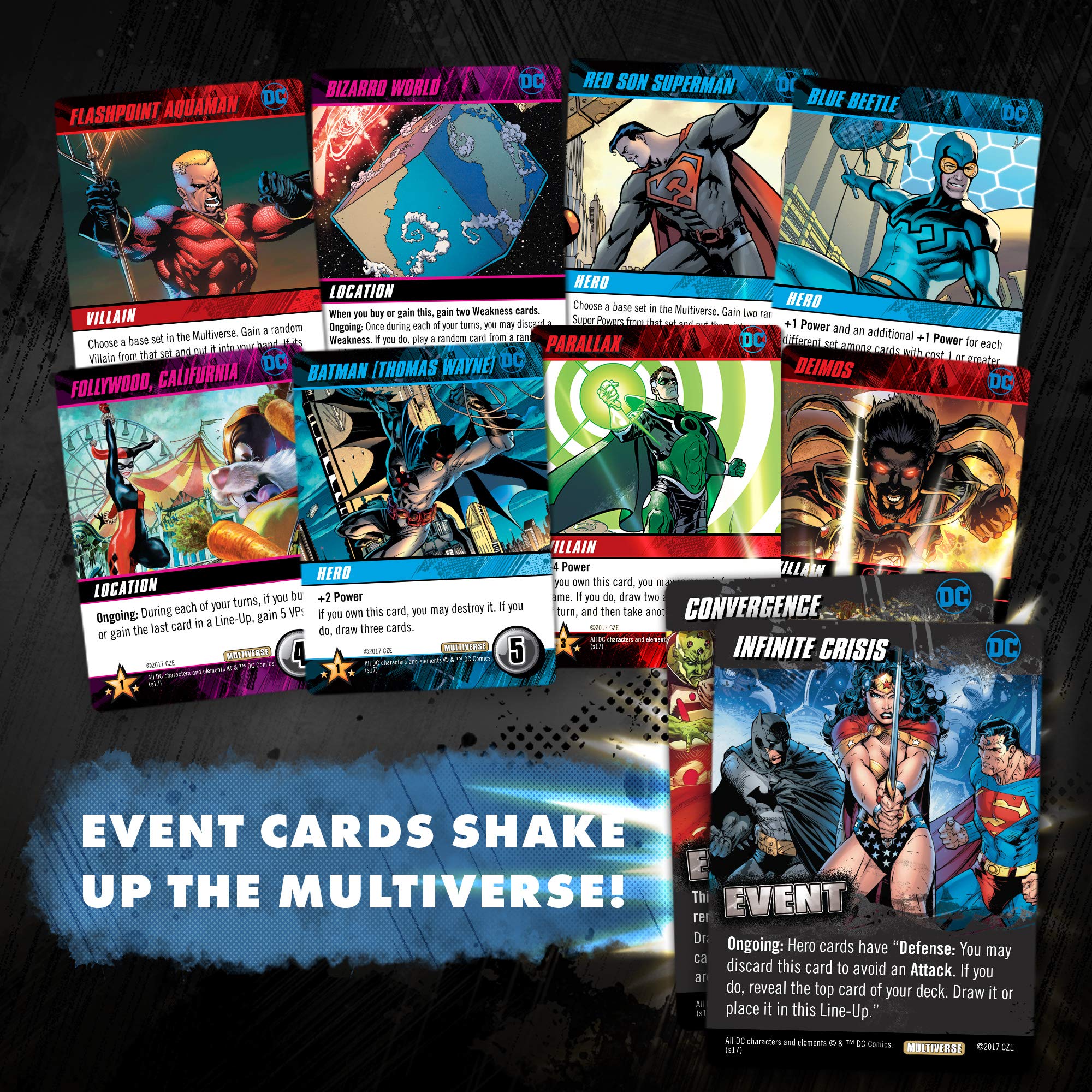 DC Deck-Building Game Multiverse Box