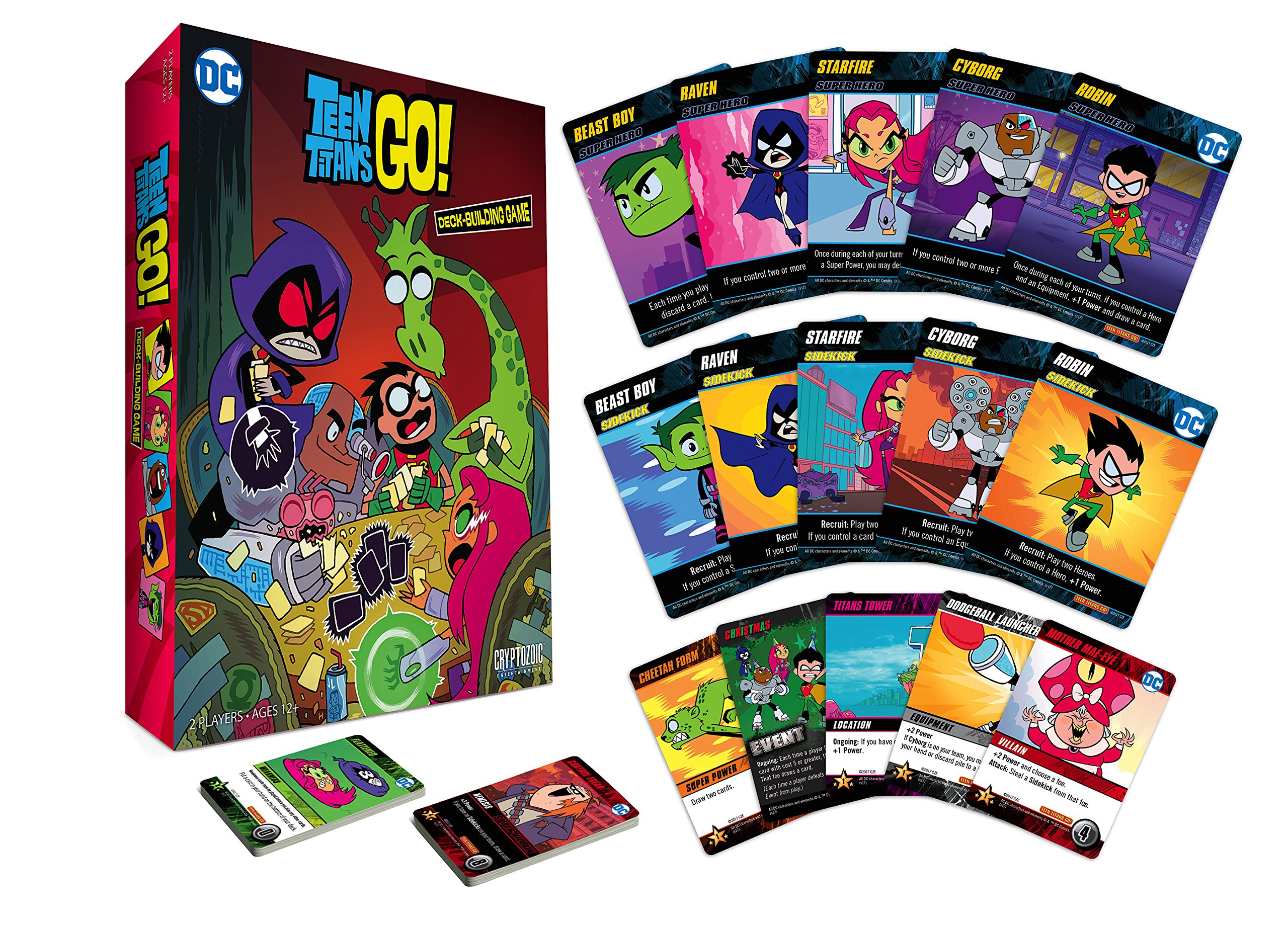 Cryptozoic Entertainment Teen Titans Go DBG Board Game