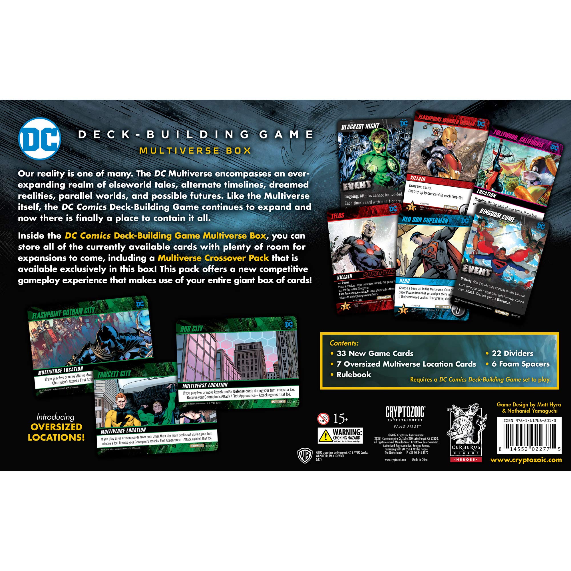 DC Deck-Building Game Multiverse Box