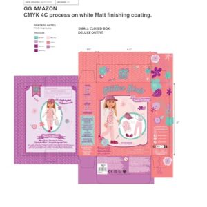 Glitter Girls - Head To Toe Glimmer Tunic & Leggings Deluxe Outfit - 14-inch Doll Clothes & Accessories Toys,Pink