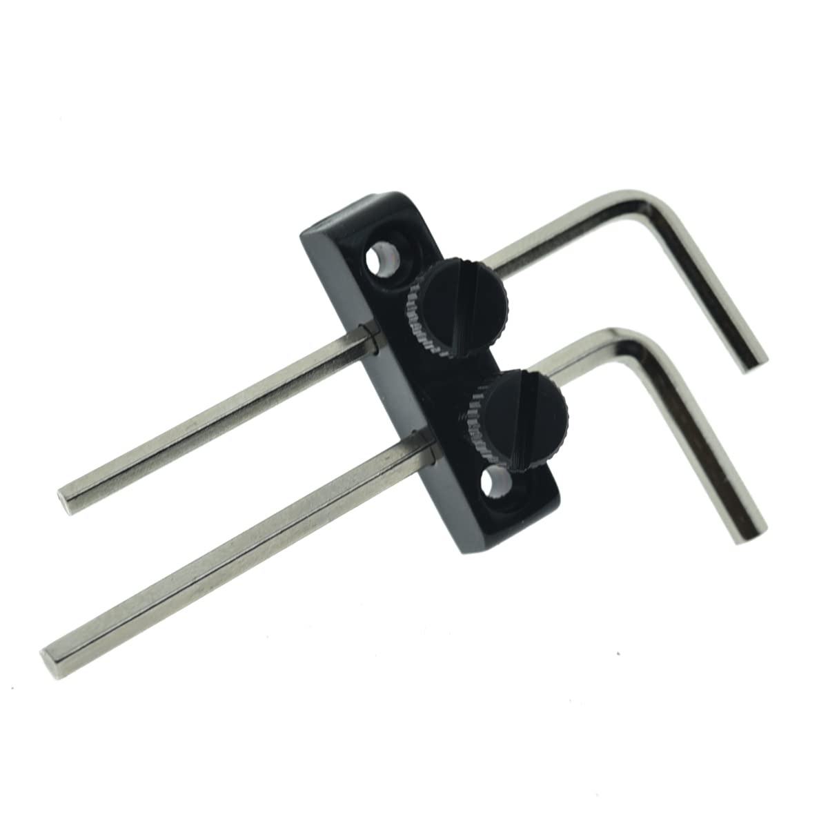 KAISH Guitar Bass Allen Key Headstock Wrench Holder for Floyd Rose Tremolo Black