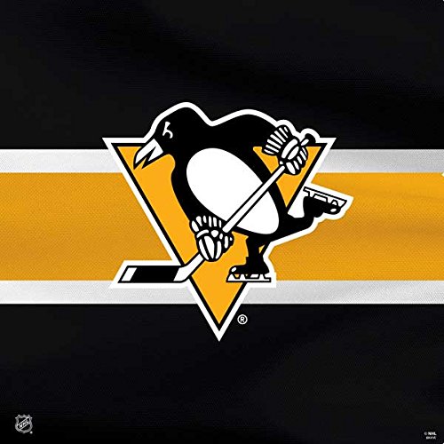 Skinit Decal Gaming Skin Compatible with PS4 Pro Console and Controller Bundle - Officially Licensed NHL Pittsburgh Penguins Jersey Design