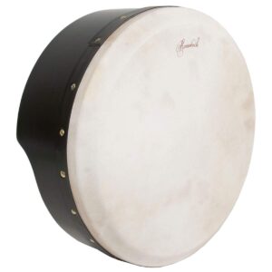 roosebeck tunable ply bodhran 15inchx5inch - black