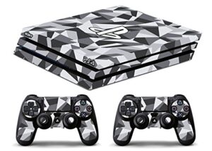 skin ps4 pro - camouflage geometric - limited edition decal cover adesiva playstation 4 slim sony bundle