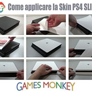 Skin Ps4 SLIM - SKULL WOMAN - limited edition DECAL COVER ADESIVA Playstation 4 Slim SONY BUNDLE