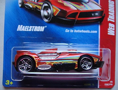 Hot Wheels Web Trading Cars 18/24, Burnt Orange Maelstrom 94/196