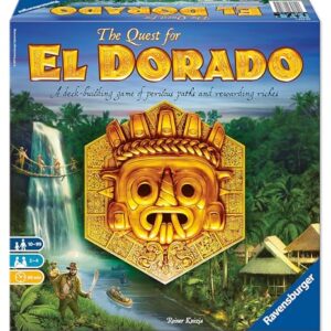 Ravensburger The Quest for El Dorado: Golden Temples Adventure Family Game - Engaging Brain Teaser | Ideal for Ages 10 & Up | High Replay Value | Game of The Year 2017 Finalist