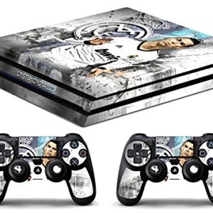 Skin Ps4 PRO - Cristiano Ronaldo Real Madrid - Limited Edition Decal Cover ADESIVA Playstation 4 Slim Sony Bundle