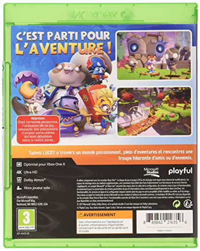 JEU CONSOLE MICROSOFT SUPER LUCKY'S TALE - XBOX ONE