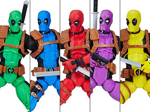 Marvel Legends Deadpool’s Rainbow Squad 5-Pack