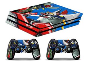 skin ps4 pro - robot 80 mazinga jegg robot goldrake - limited edition decal cover adesiva playstation 4 slim sony bundle