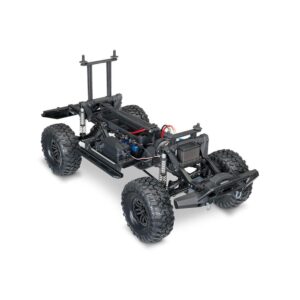 Traxxas 1/10 Scale TRX-4 Scale and Trail Crawler with 2.4GHz TQi Radio, Red