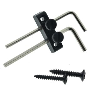 kaish guitar bass allen key headstock wrench holder for floyd rose tremolo black