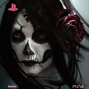 Skin Ps4 PRO - Skull Woman - Limited Edition Decal Cover ADESIVA Playstation 4 Slim Sony Bundle