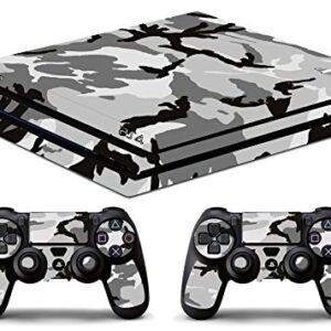 Skin Ps4 PRO - Camouflage Snow - Limited Edition Decal Cover ADESIVA Playstation 4 Slim Sony Bundle