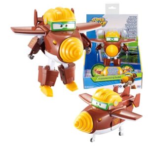 super wings -transforming todd toy figure | plane | bot | 5” scale