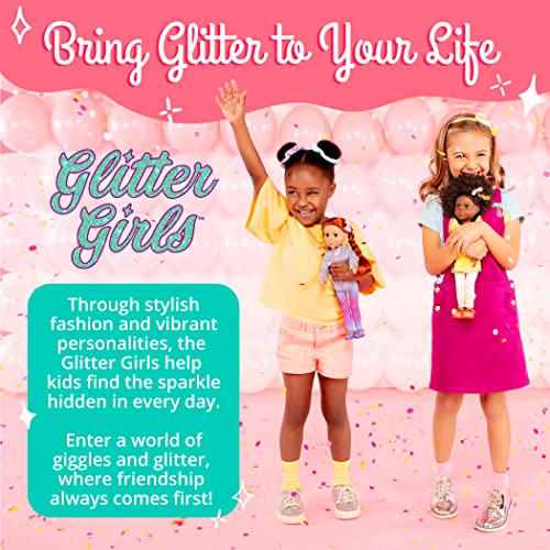 Glitter Girls – Dazzling Denim Skirt & Top Deluxe Outfit - 14-inch Doll Clothes & Accessories For Girls Age 3 & Up (GG50091Z)