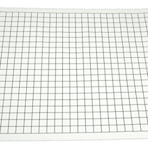 Easy Roller Dice Company Vinyl Table Top RPG Gaming Mat - Designed for Wet Erase Markers - Double Sided 1" Squares on Both Sides