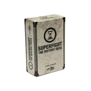 superfight history deck: 100 historical themed cards for the game of absurd arguments |family friendly game of super powers & super problems, for kids teens adults, 3 or more players, ages 8+