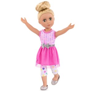 Glitter Girls by Battat - Stay Sparkly Dress & Leggings Regular Outfit - 14" Doll Clothes & Accessories For Girls Age 3 & Up – Children’S Toys